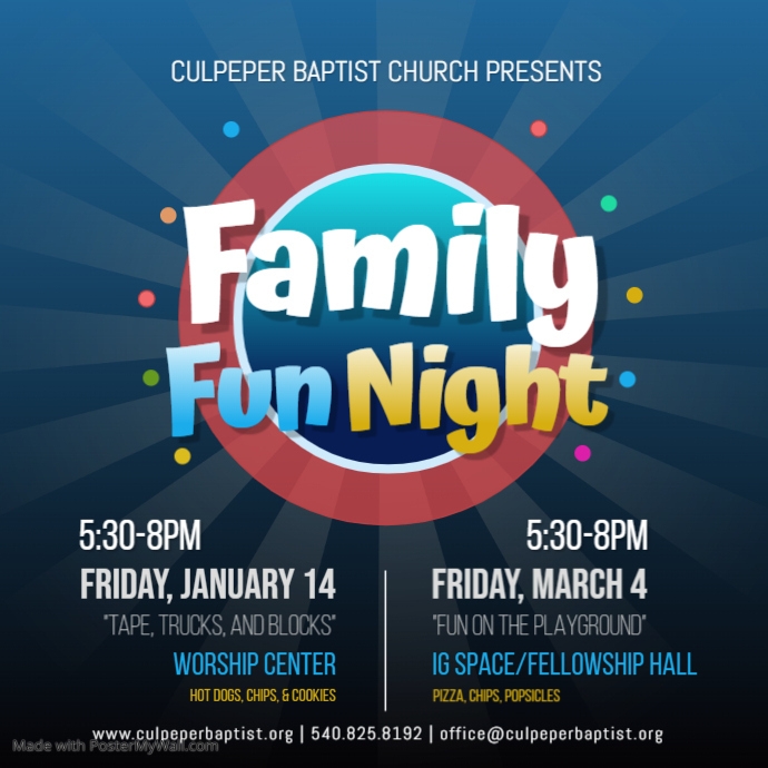 Copy of Family Fun Night | PosterMyWall