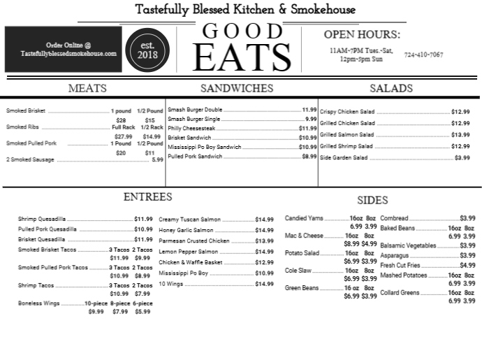 Copy of Menu (2) | PosterMyWall