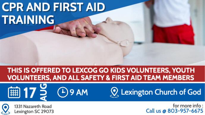 CPR Training | PosterMyWall