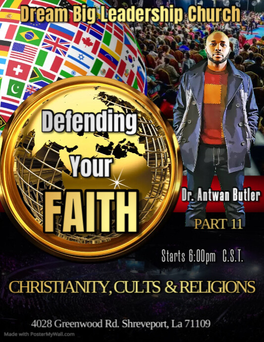 Copy of Defending your faith (2) | PosterMyWall