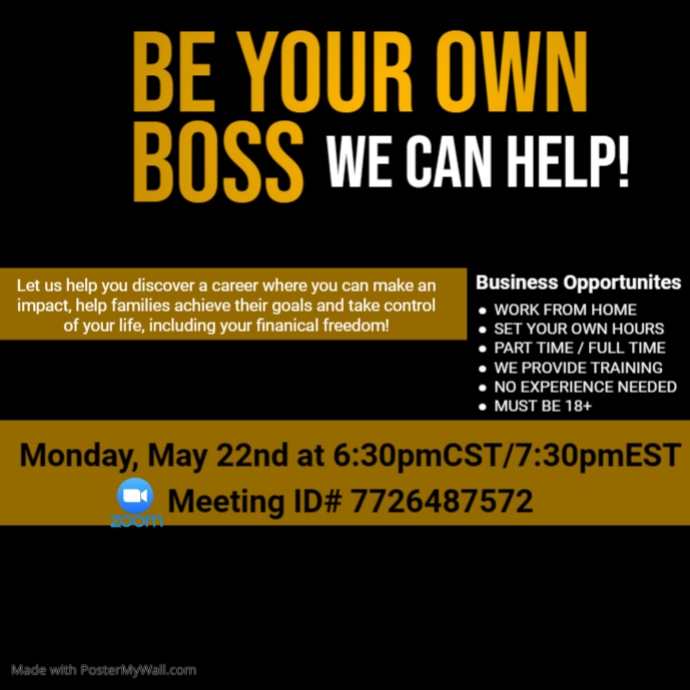 Opportunity Flyer2.1 | PosterMyWall