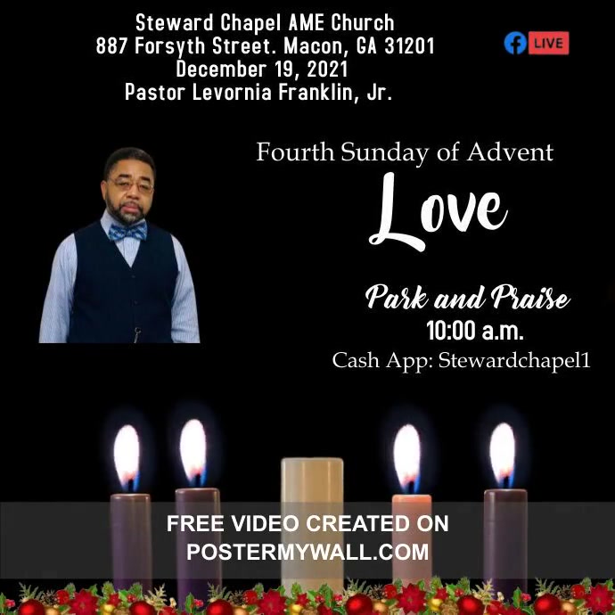 Copy of Copy of Fourth Sunday of Advent Prayer Template | PosterMyWall