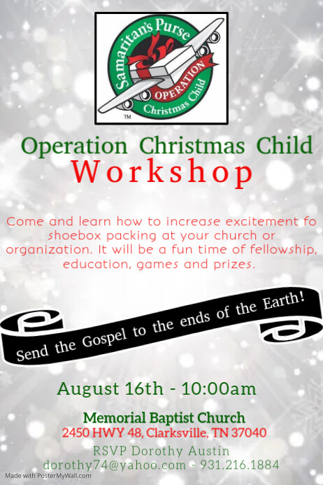 OCC PL Workship | PosterMyWall