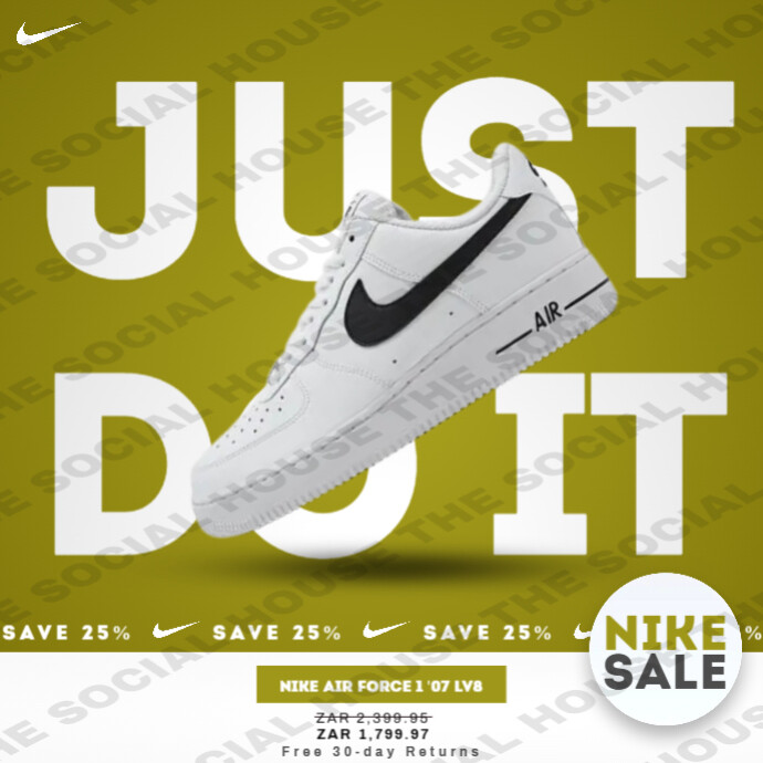 NIKE SALE | PosterMyWall