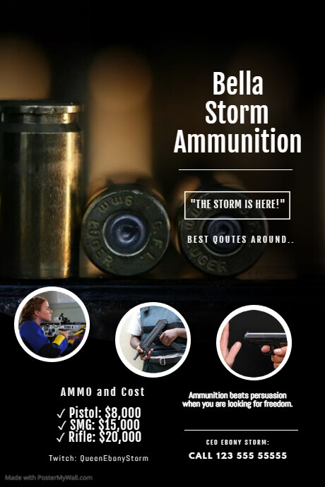 Firearms Safety Training Flyer Template | PosterMyWall