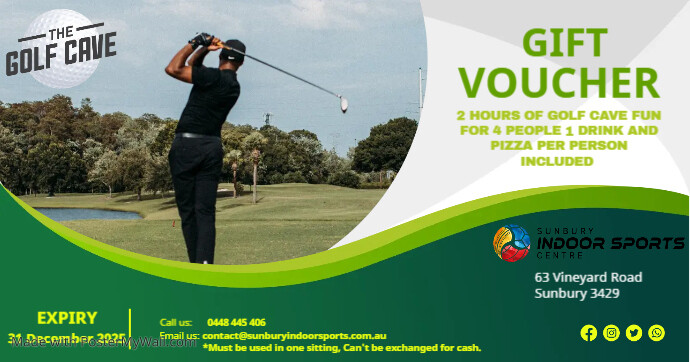 Green Golf Country Club Facebook Post | PosterMyWall