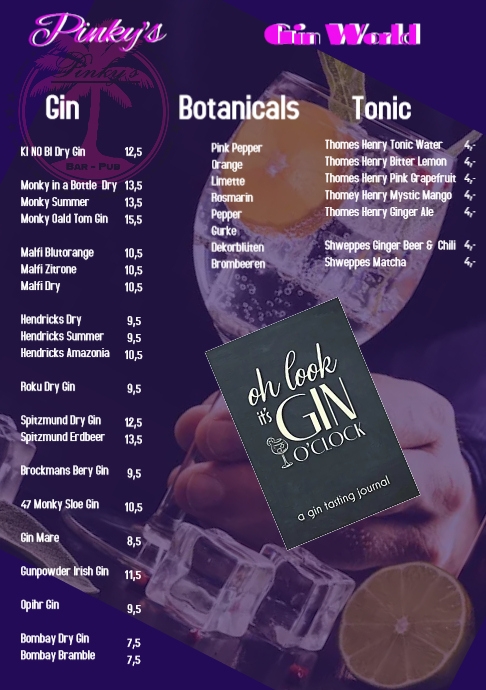 Copy of Kopie von Gin | PosterMyWall