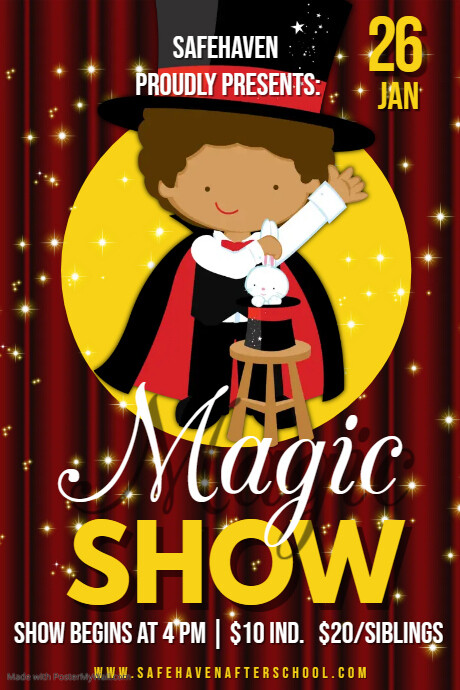 Copy of Magic Show Poster | PosterMyWall