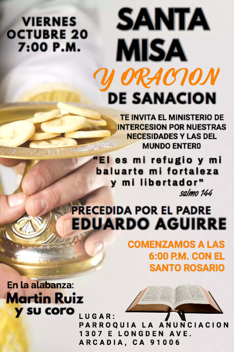 Mass Catholic Church Poster | PosterMyWall