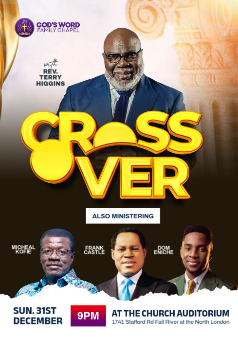 Copy of 31st Crossover church flyer | PosterMyWall