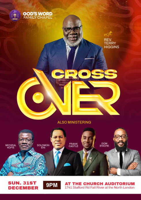 31st Crossover service flyer | PosterMyWall