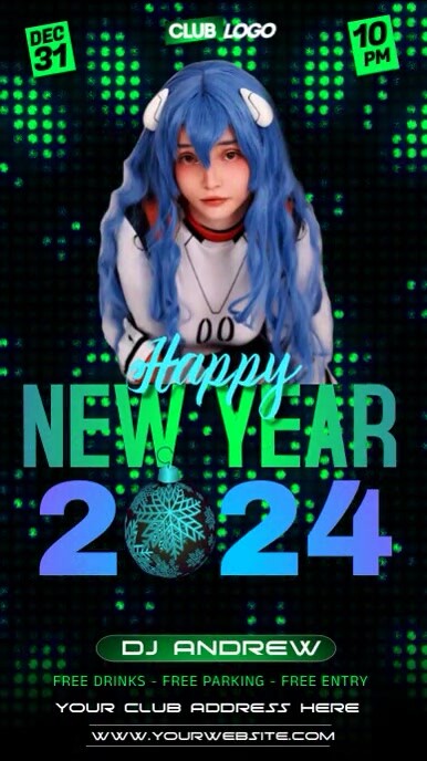 31st dec music party Template | PosterMyWall