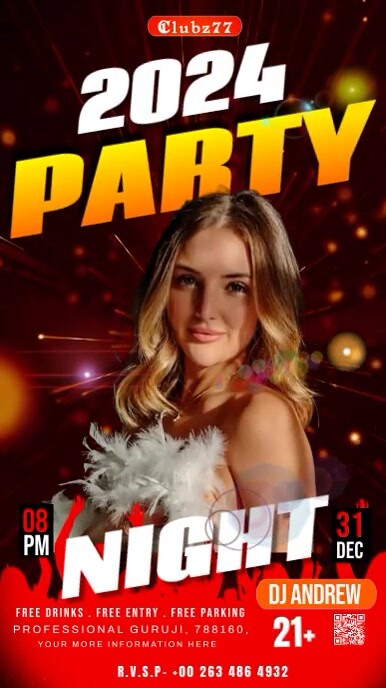 31st dec night party Template | PosterMyWall