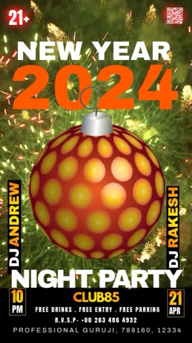 31st december dj party Template | PosterMyWall