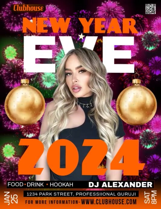 31st december dj party Template | PosterMyWall