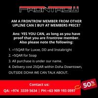 19 Frontrow Template | PosterMyWall