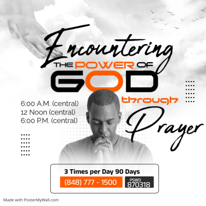 zoom prayer meeting | PosterMyWall