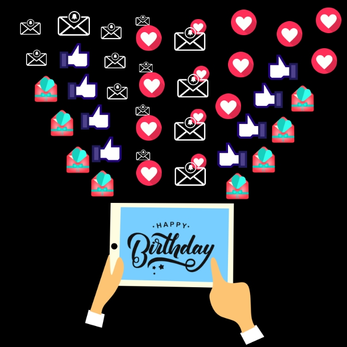 321 HBD Template | PosterMyWall