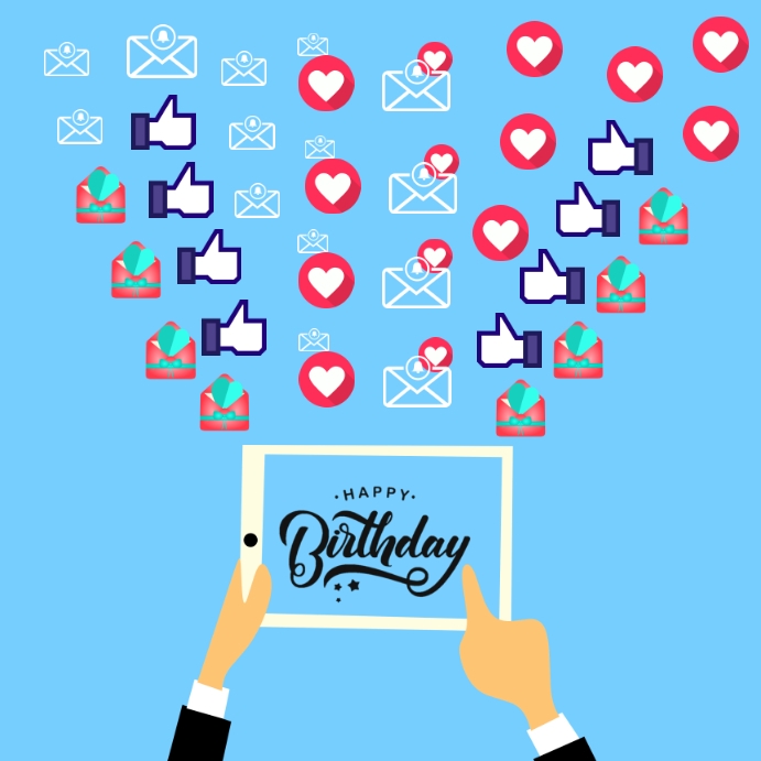 322 HBD Template | PosterMyWall