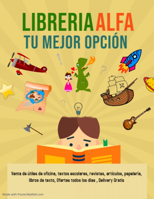 Copia de Copy of Book week flyer 2 | PosterMyWall