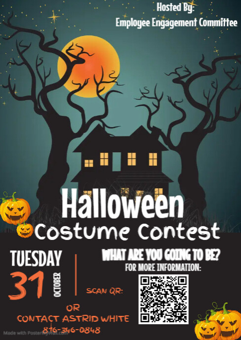 Copy of Halloween Decoration Contest | PosterMyWall
