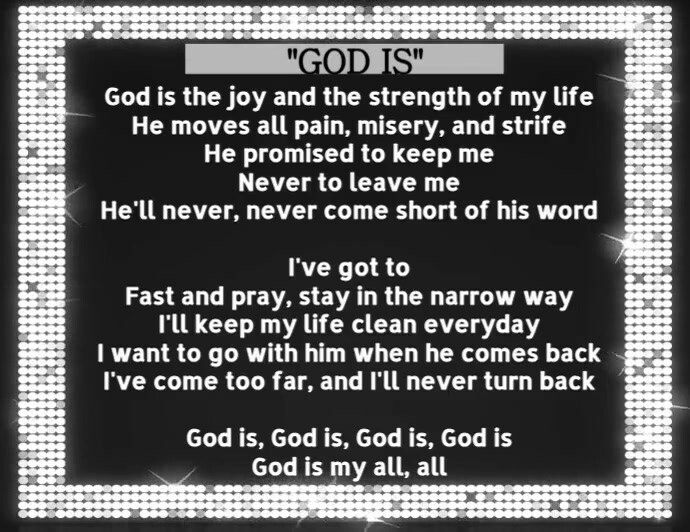 Copy of GOD IS MY ALL | PosterMyWall