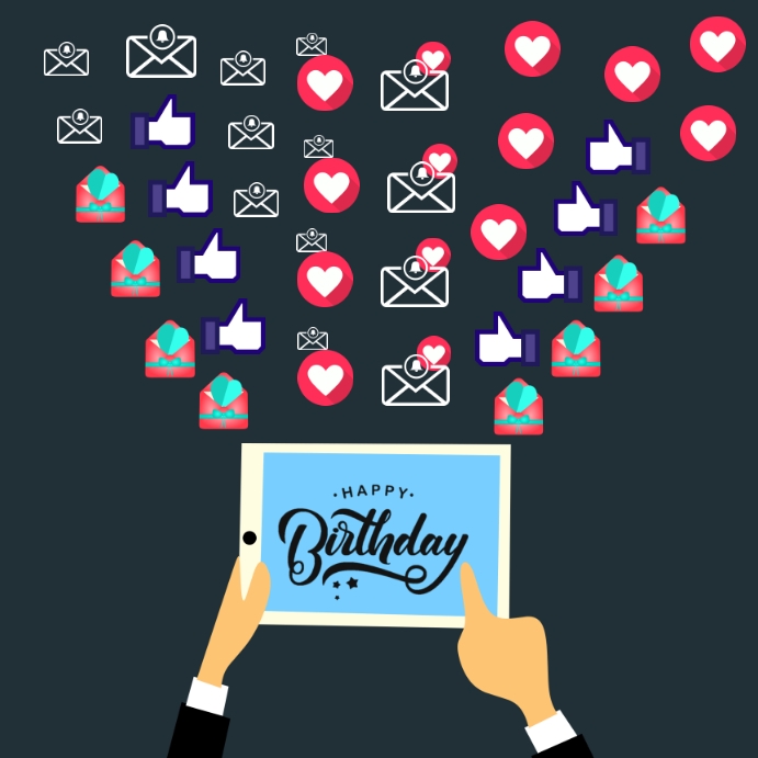 323 HBD Template | PosterMyWall