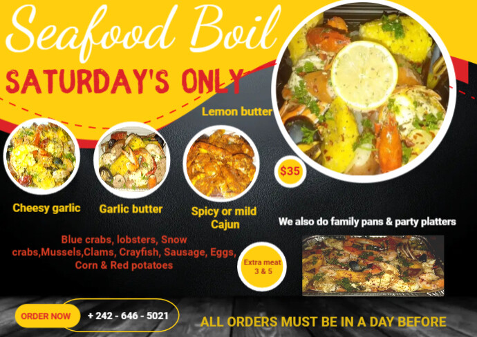 Restaurant Flyer | PosterMyWall