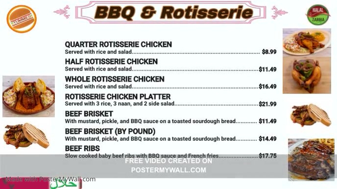 YUMMIES Menu Deisgn (4) | PosterMyWall