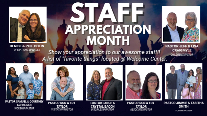 Staff Appreciation | PosterMyWall