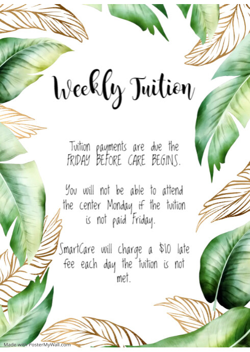 Menu Palm Leaves Template Flyer (1) | PosterMyWall