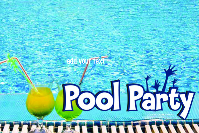 pool party Template | PosterMyWall