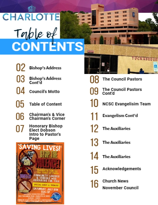 Copy of Magazine Content Page Design | PosterMyWall