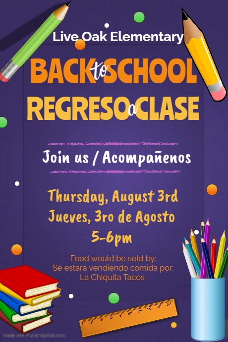 Back to School Flyer, School Flyer | PosterMyWall