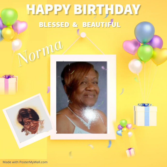 Yellow Birthday Invitation | PosterMyWall