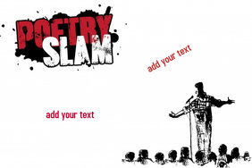 Poetry Slam Flyer Design Template | PosterMyWall