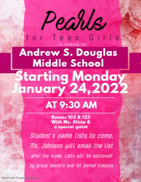 PEARLS Flyer | PosterMyWall