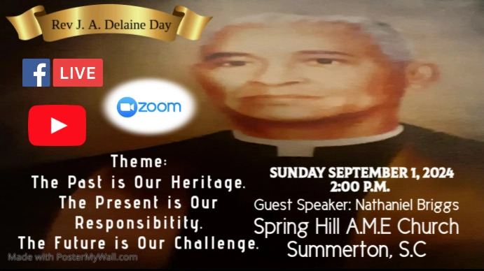 J. A. Deliane Day (2) | PosterMyWall