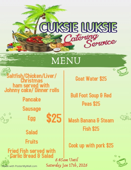 Restaurant Menu | PosterMyWall