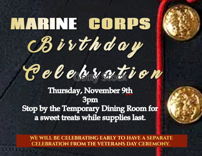 Copy of Marine Corps Military Ball Poster | PosterMyWall