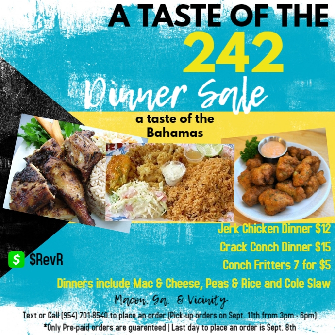 Updated Dinner Sale Flyer | PosterMyWall