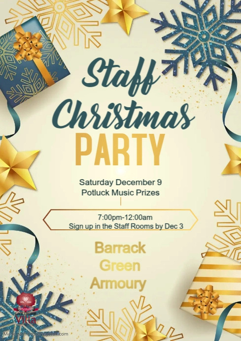 christmas party | PosterMyWall