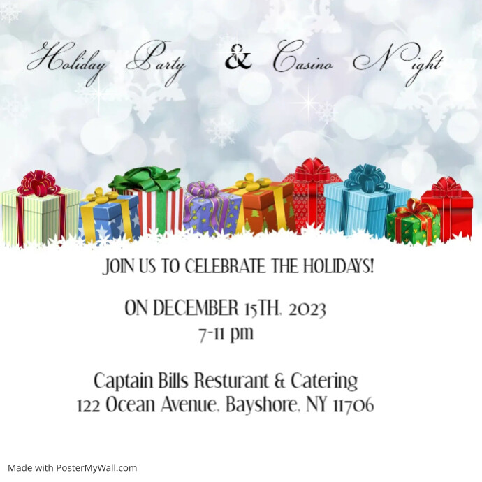 COMPANY HOLIDAY PARTY | PosterMyWall