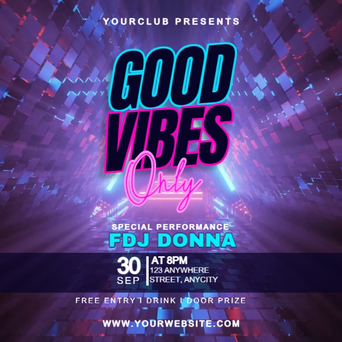 Good Vibes Only | PosterMyWall