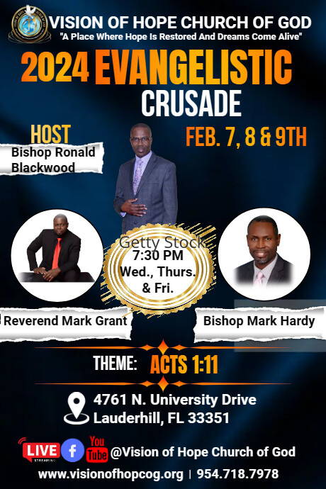 Church Crusade | PosterMyWall