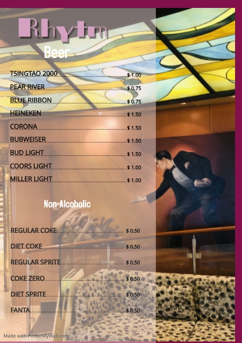 Copy of Mojito Cocktail Menu Template | PosterMyWall