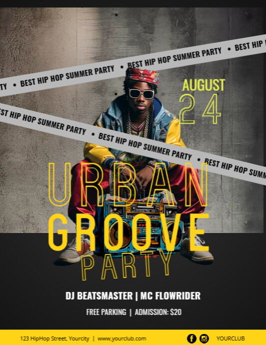 Urban Groove Party | PosterMyWall