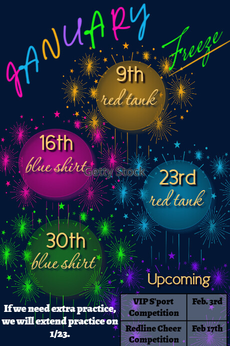 January Calendar | PosterMyWall