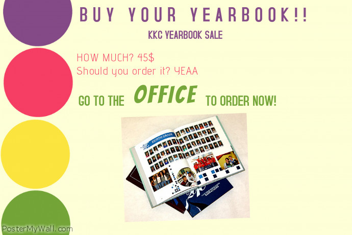 YEARBOOK POSTER | PosterMyWall