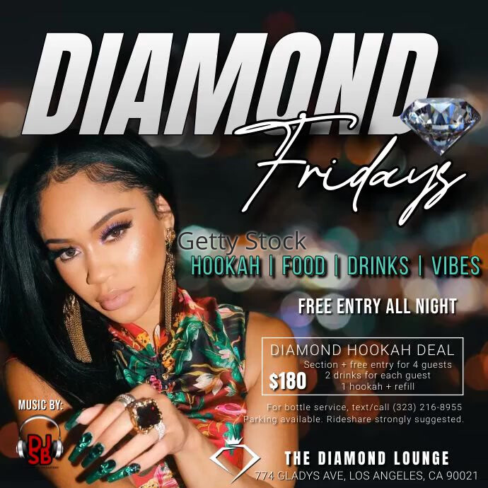 Diamond Fridays Flyer (Final) | PosterMyWall